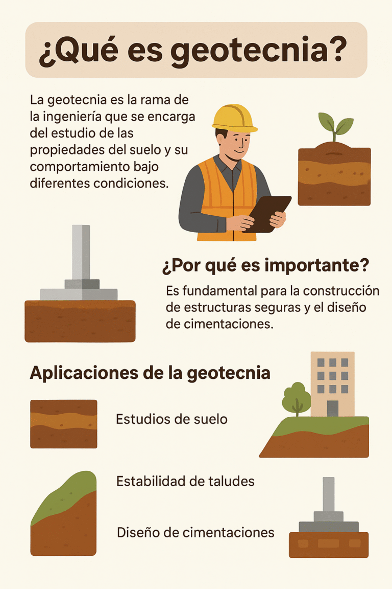 Qué es la geotecnia: la ciencia del suelo y las rocas